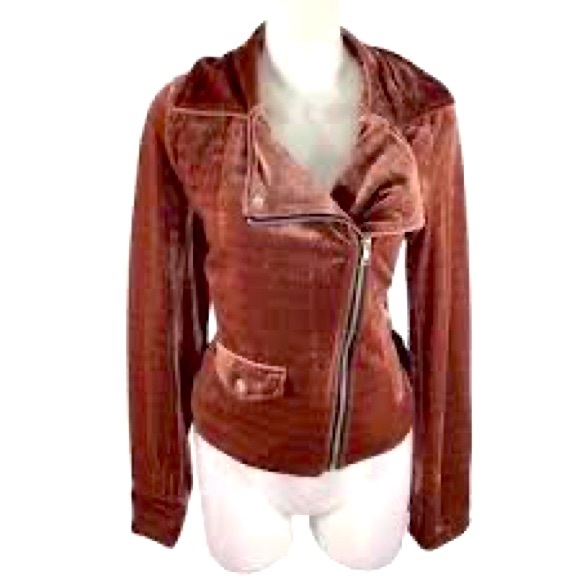 Forever 21 | Jackets & Coats | Nwt Forever 2 Contemporary Velvet Moto ...